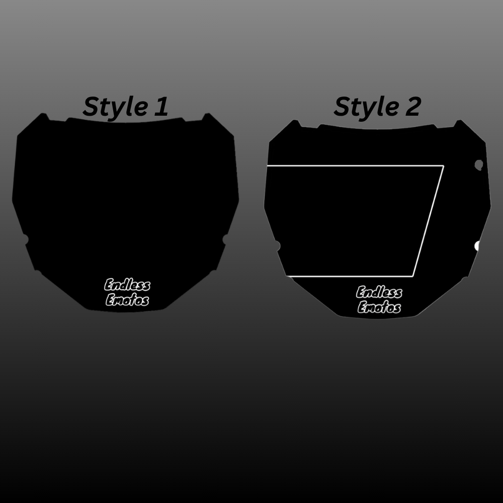 ODI Front Plate Decal – Endless Emotos